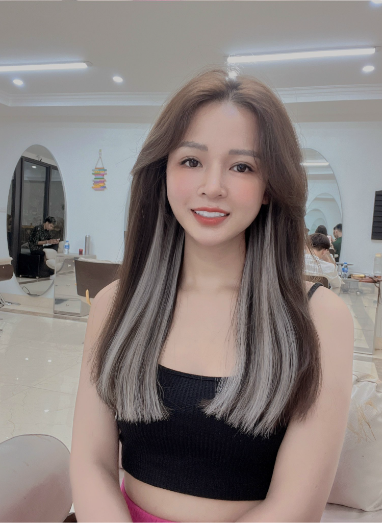 Nối tóc lông vũ máy 6d